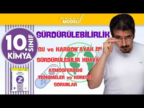Sürdürülebilirlik-2 | 3.Ünite | 10.sınıf kimya yeni müfredat ( maarif model )