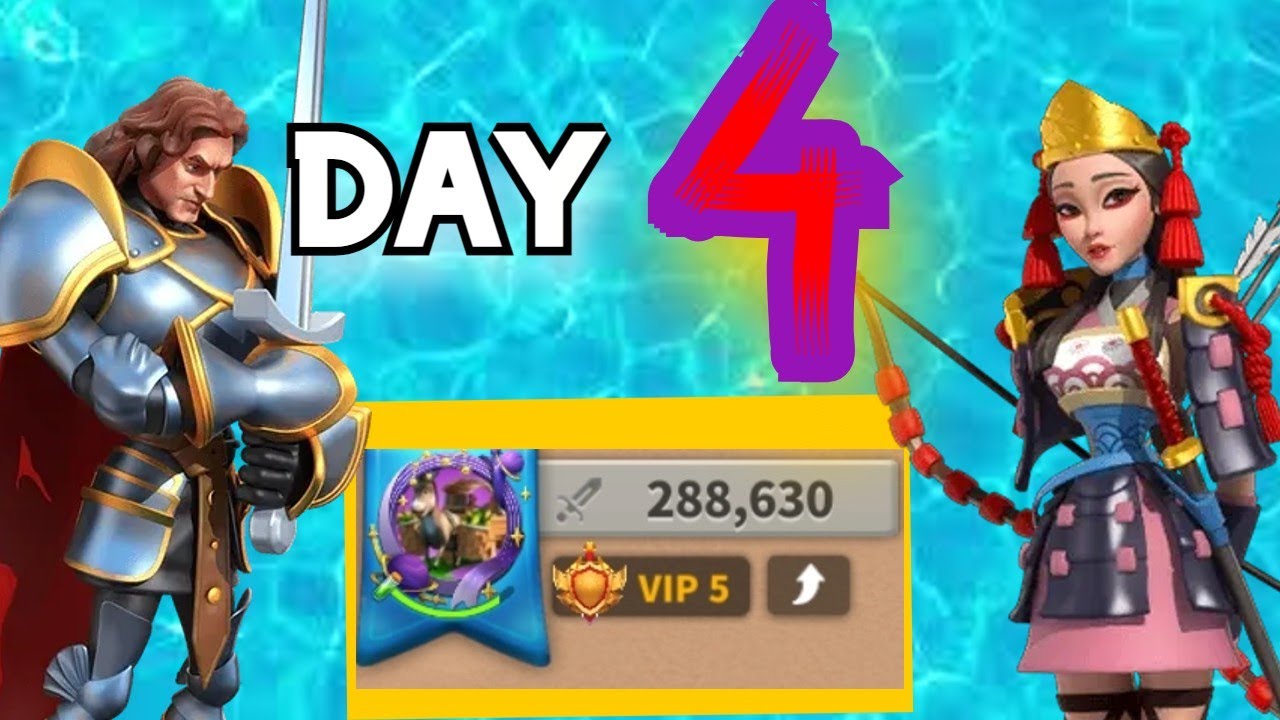 JOURNEY OF F2p PLAYER IN ROK 2024 || DAY 4 || TAKING SANCTUM REWARDS ...