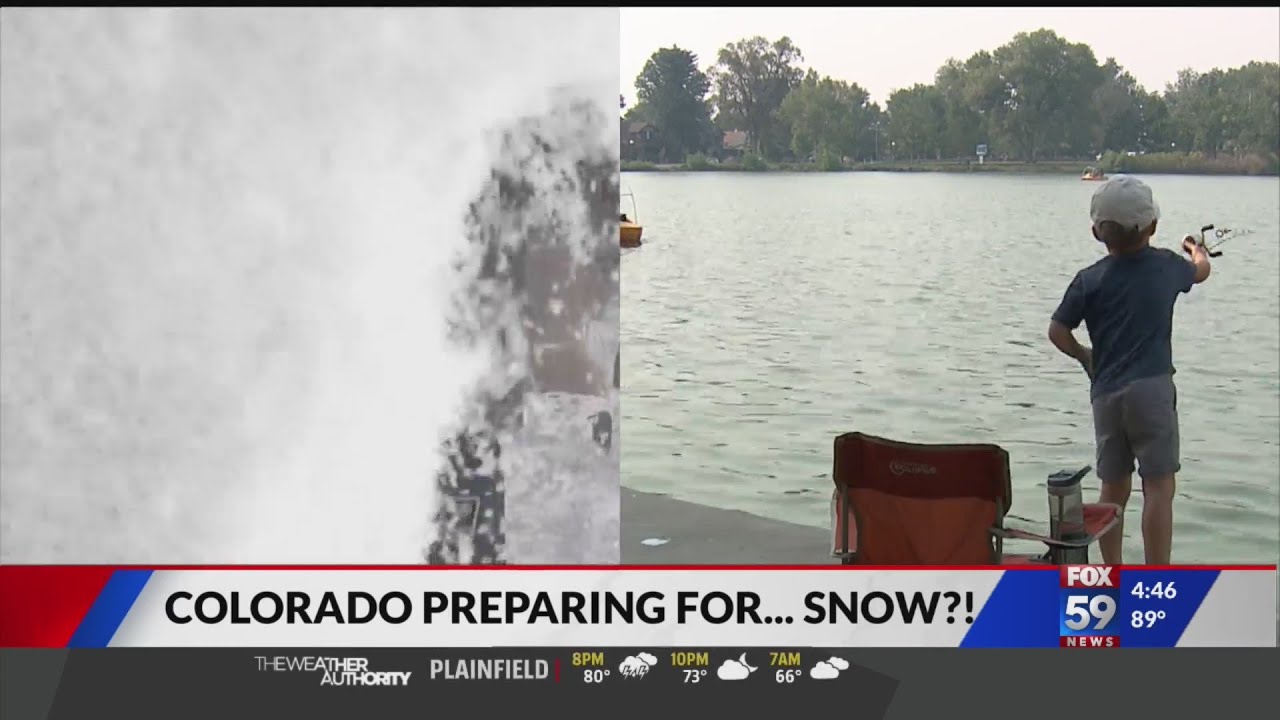 FOX59 First at Four: Colorado preparing for .. snow?! - YouTube