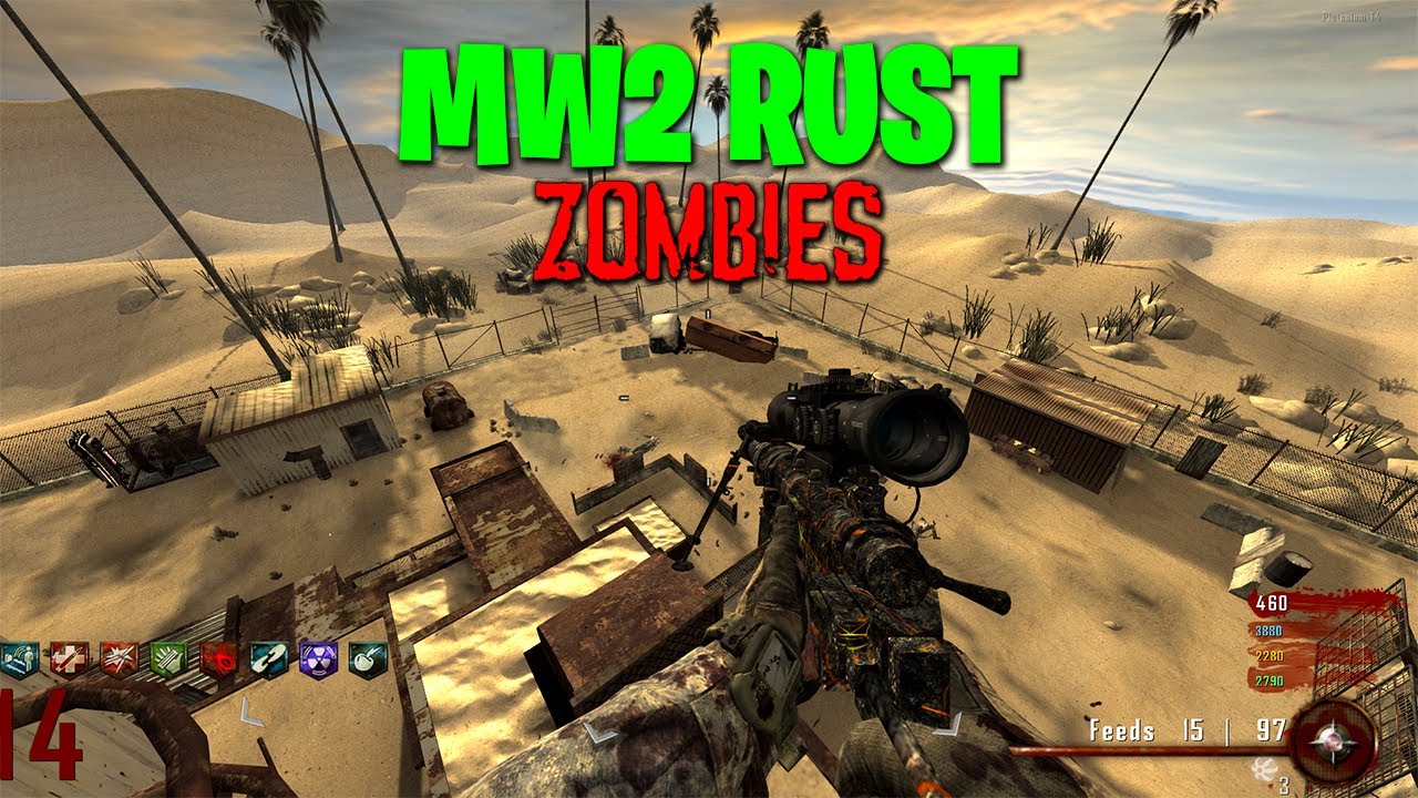 MW2 Rust - A Call of Duty Zombies Map - YouTube
