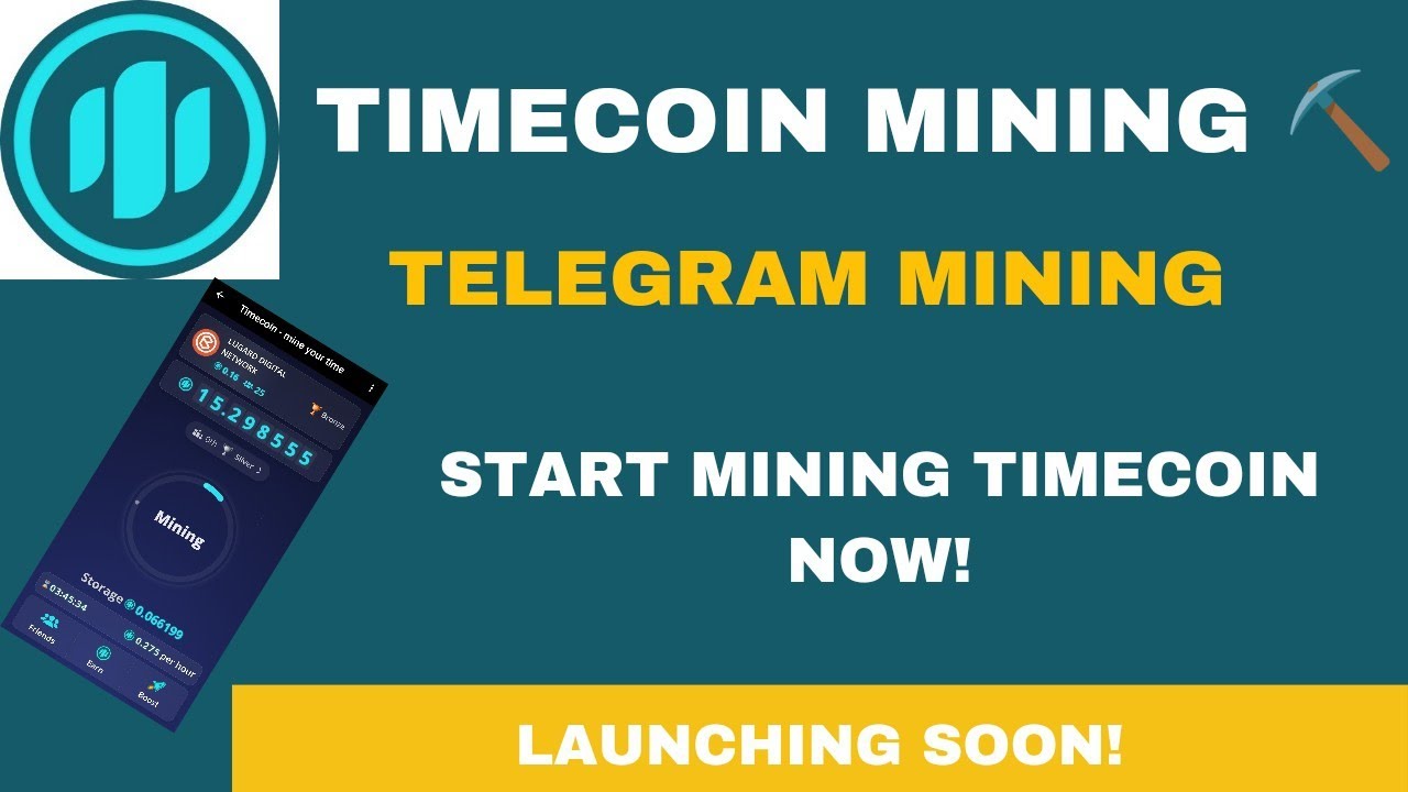 TIMECOIN MINING : HOW TO START MINING TIMECOIN ON TELEGRAM || NOTCOIN ...