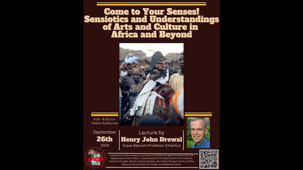 UW Art History Centennial Celebration _ Lecture by Dr. Henry John ...