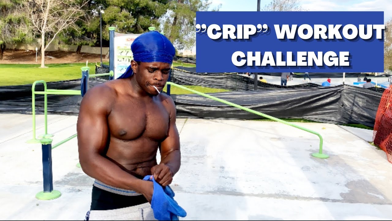 Famous Crip 25 Pull ups and 50 Push ups in under 2 minutes - YouTube