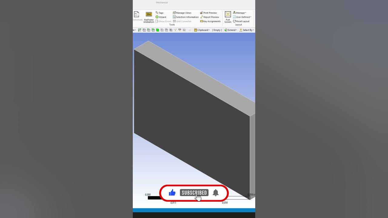 Ansys Workbench - Parameter Set (Part 2) - YouTube