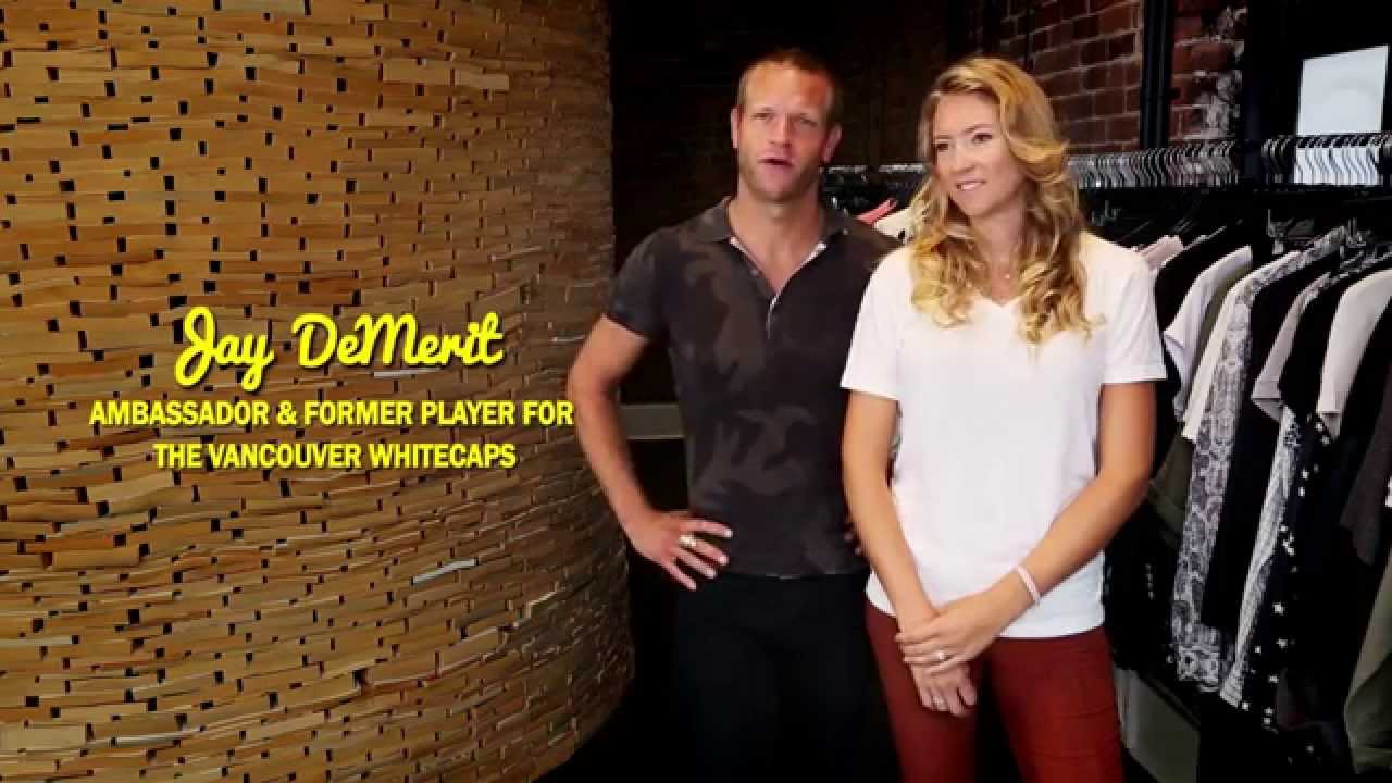 Ashleigh & Jay DeMerit encourage us to Shop The Neighbourhood - YouTube