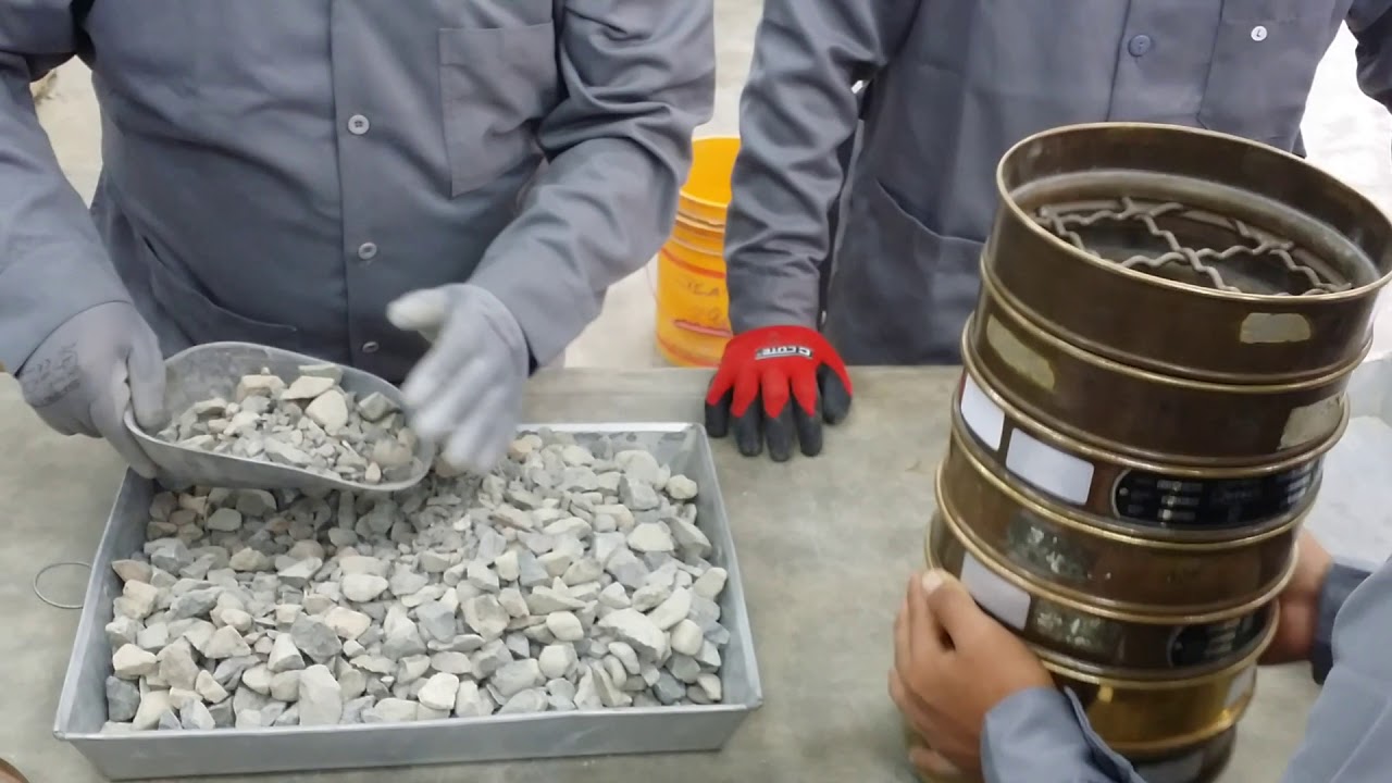 URP: Tecnología del Concreto Laboratorio: Llenado para tamizado manual ...