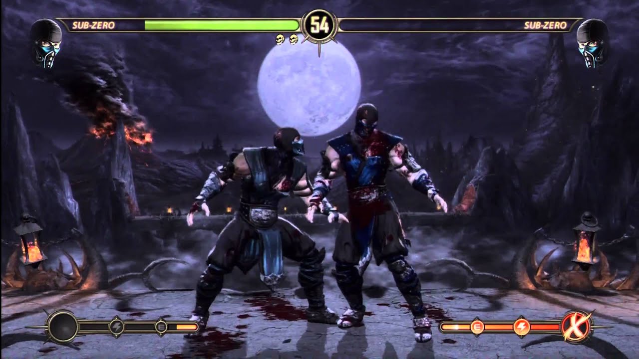 Mortal Kombat 9 - Demo Gameplay Subzero + Ending [HD] - YouTube