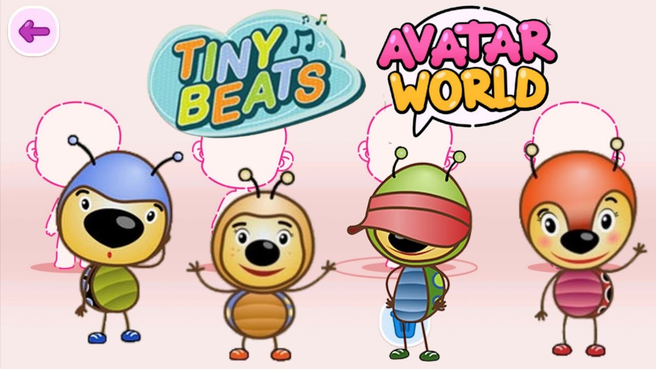 How to make Tiny Beats 🐞🪲🦖 Characters in Avatar World! #avatarworld # ...