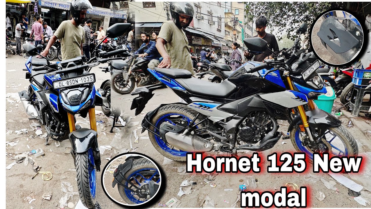 Hornet New Modal Bike And all modified accessories - YouTube