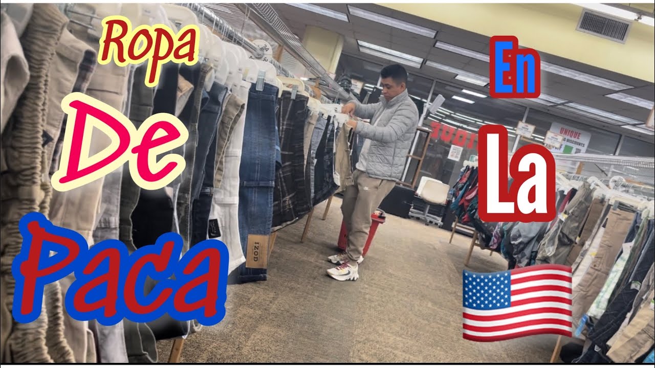 Comprando ropa de paca en la usa 👍👍👍 - YouTube