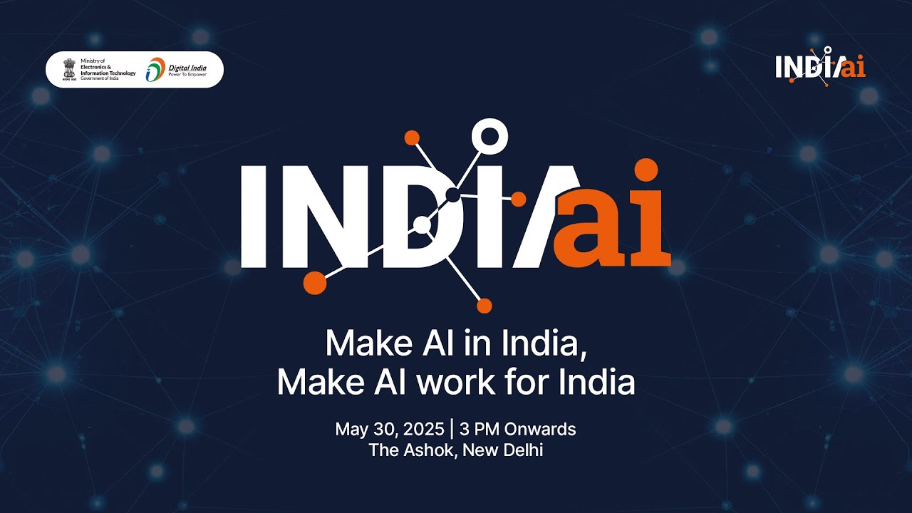 IndiaAI Mission - Make Al in India, Make Al work for India - YouTube