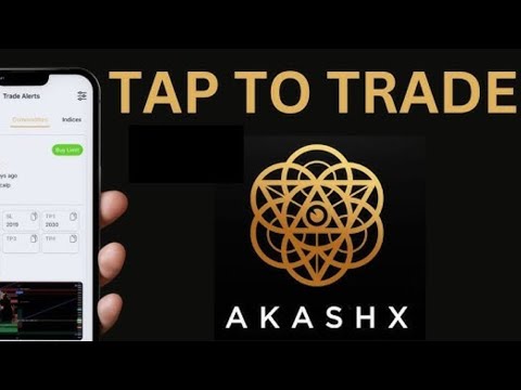 How To Tap to Trade in AkashX #forex #trading - YouTube