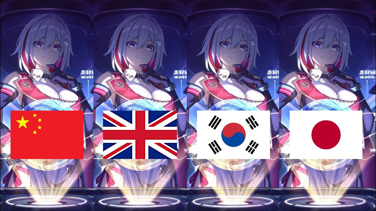 All Topaz VA "Ultimate" in 4 Languages | Honkai: Star Rail - YouTube