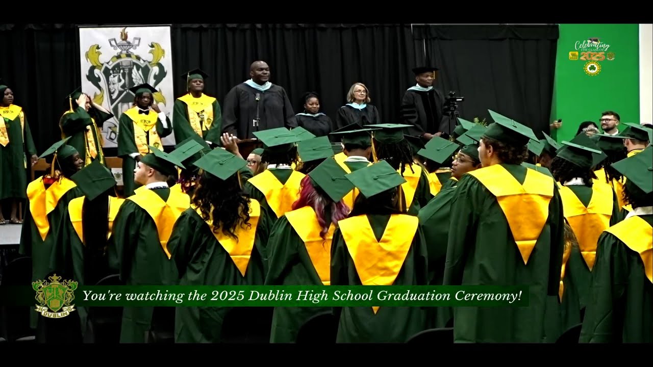 Dublin High School Graduation 2025 - YouTube