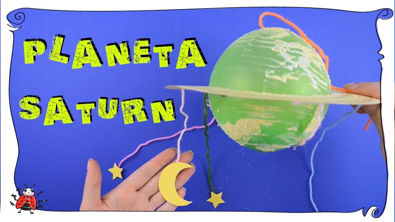 Cum sa faci planeta Saturn 🌎💫🌚🌔⭐ 🔮 How to Make Saturn - YouTube