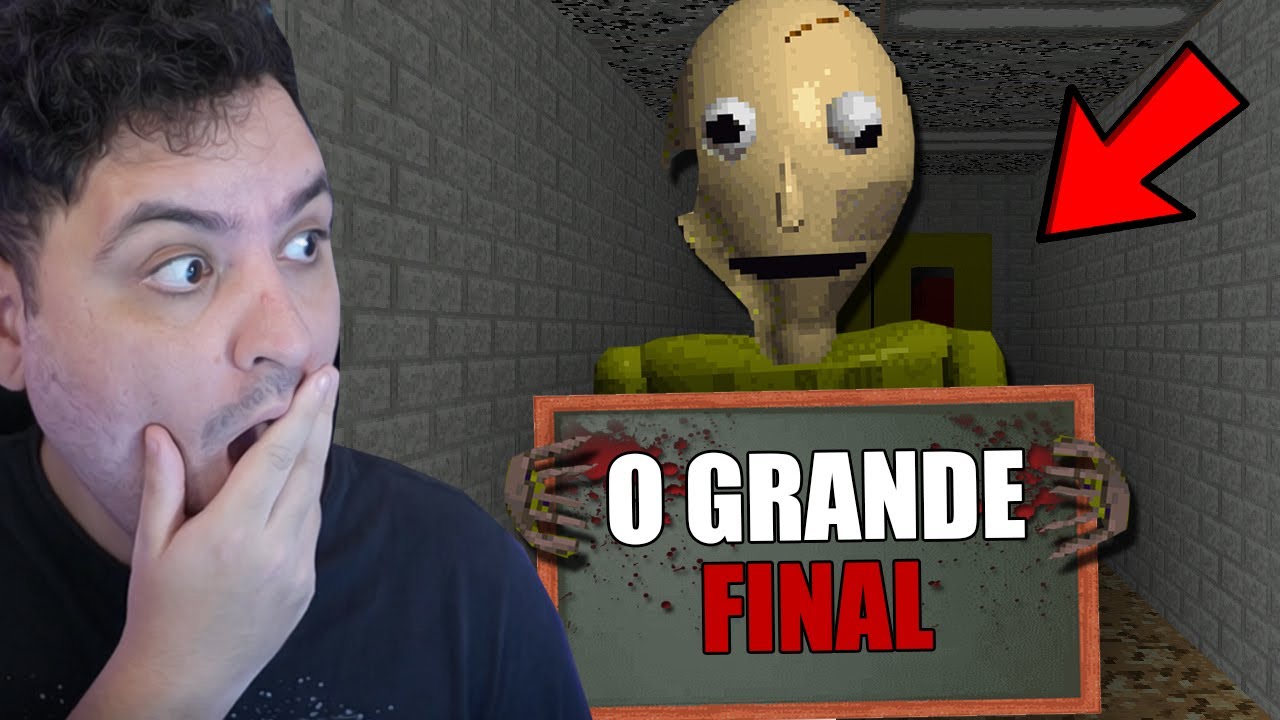 NUNCA JOGUE o NOVO BALDI’S FINAL LESSON SOZINHO! (Desbloqueio Todas as ...