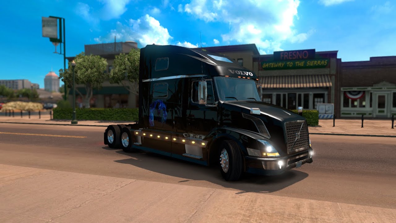 ATS MODs test / Карта + Volvo VNL64T 780 in American Truck Simulator ...