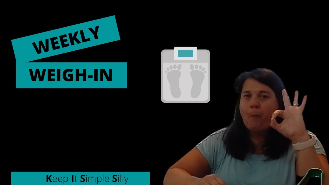Weekly Weigh-in | Simple Weight Loss - YouTube