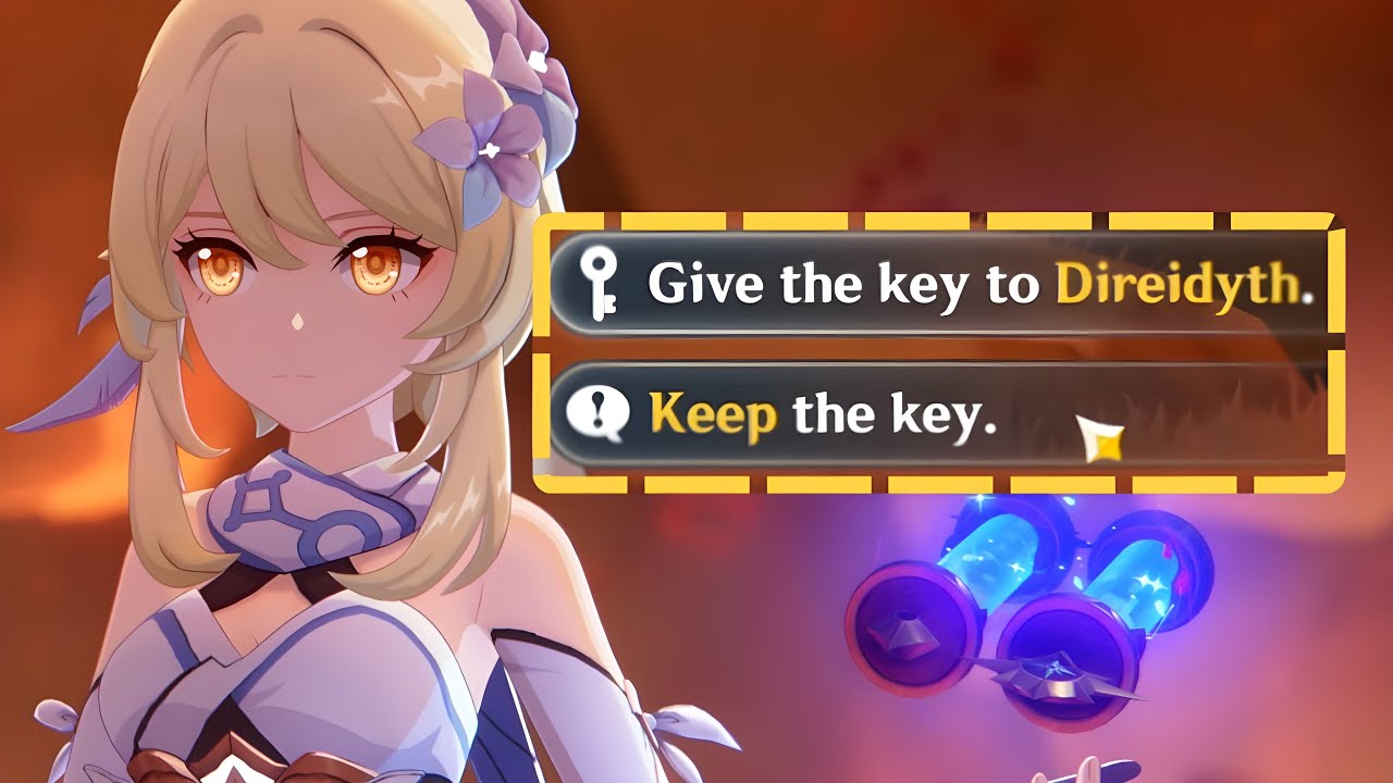 Give the Key or Keep the Key? (Alternate Dialogue) - Genshin Impact ...