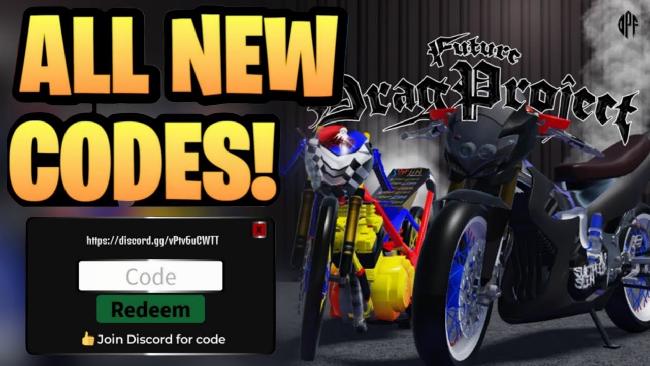 *NEW* ALL WORKING CODES FOR DRAG PROJECT FUTURE IN MAY 2025! ROBLOX DRAG PROJECT FUTURE CODES ...