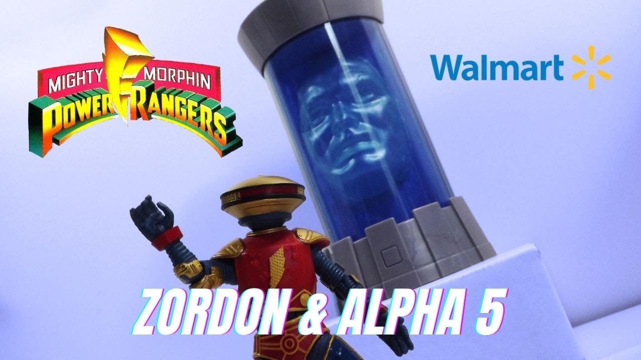 Power Rangers Lightning Collection MMPR Zordon & Alpha 5 Review - YouTube