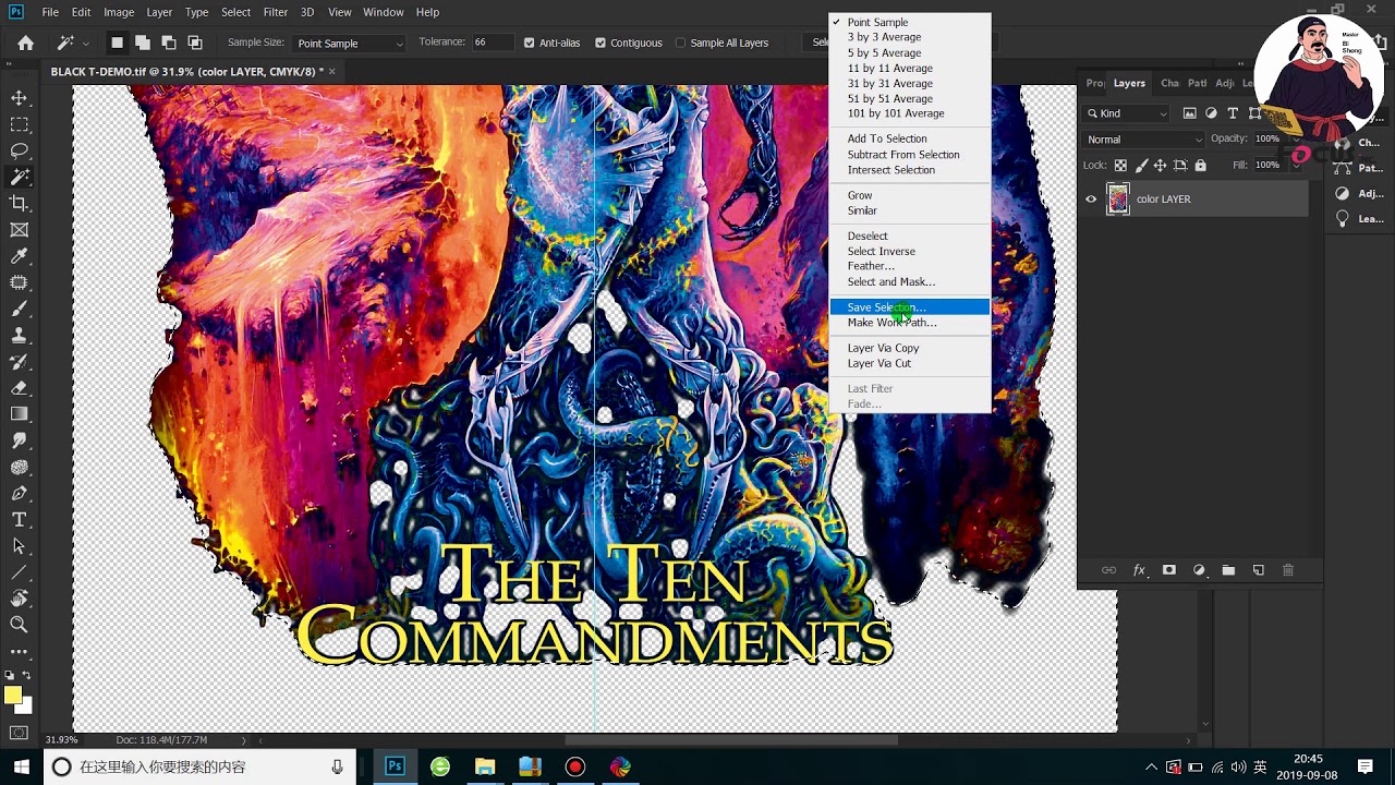 Focus Athena Jet Plus DTG printer 15 Proces and RIP a job for Black ...