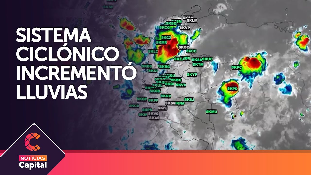 Sistema ciclónico alteró el clima en Colombia - YouTube