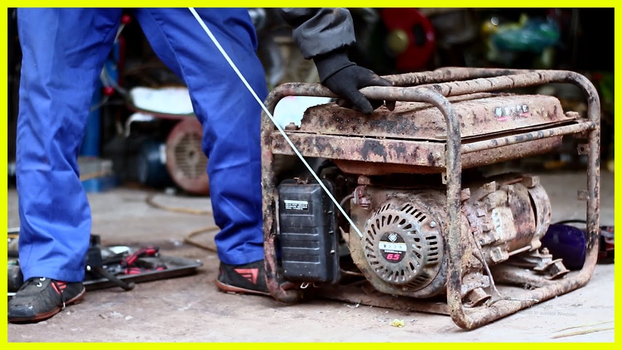 Part 2 | How Vietnam repairs and restores 2.5kw Chinese generators ...