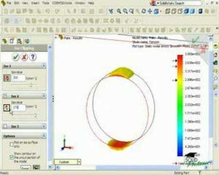 Using Iso Clipping in COSMOSWorks - Tutorial - YouTube