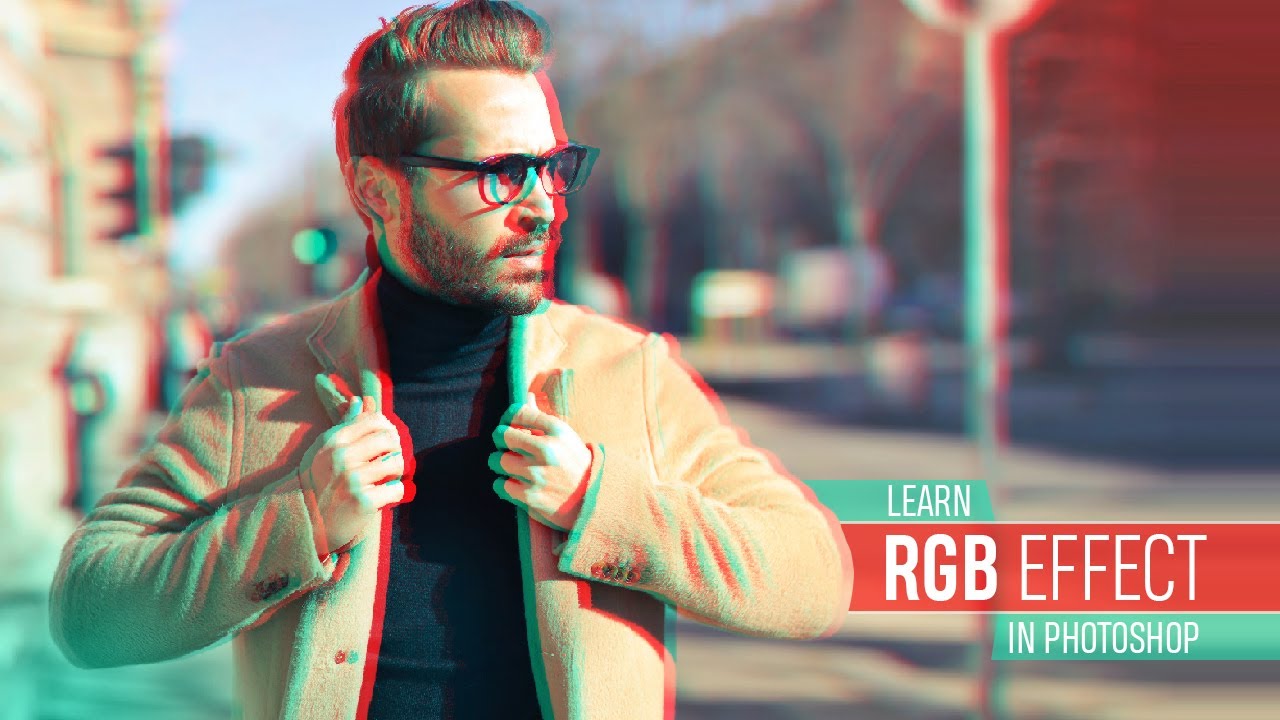 Photoshop RGB Split Effect | Photoshop Tutorial | Photoshop Effects ...