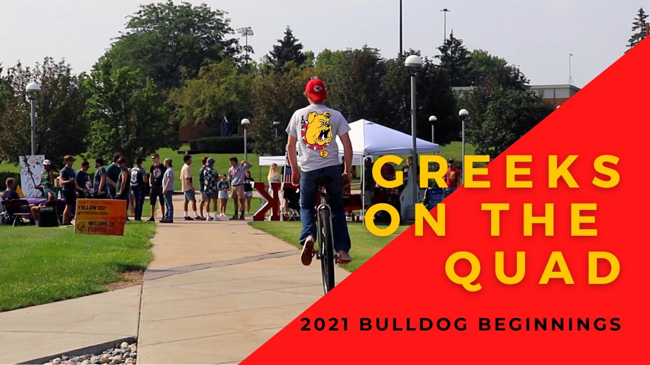 Bulldog Beginnings 2021: Greeks on the Quad | Ferris State University ...
