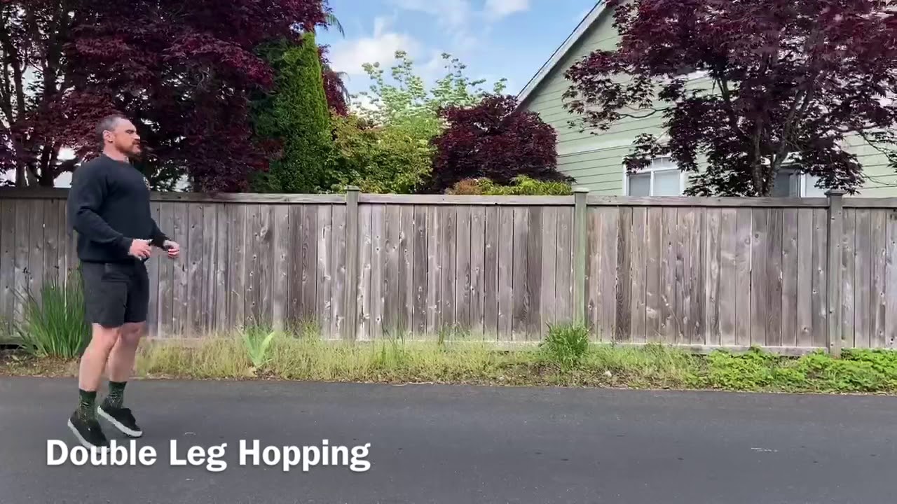 Double Leg Hops - YouTube