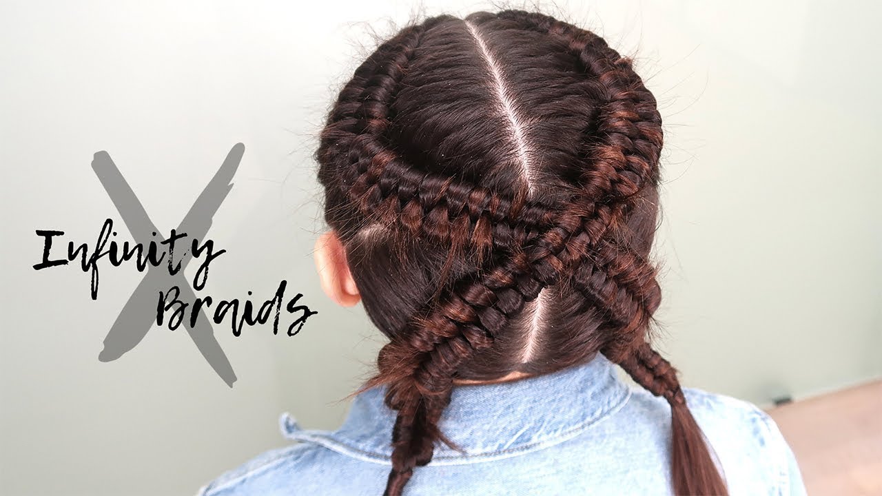 X Infinity Braid | Braiding Tutorial - YouTube