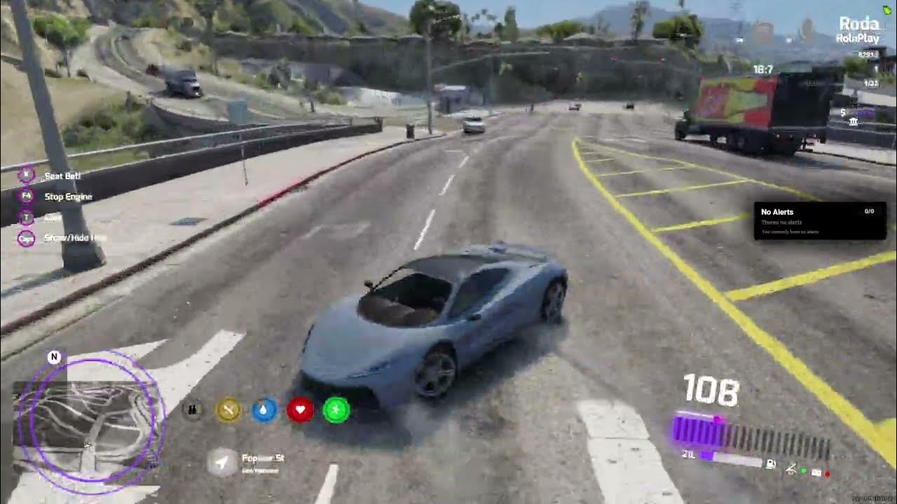 Advance UI qbcore hud script for fivem servers - YouTube