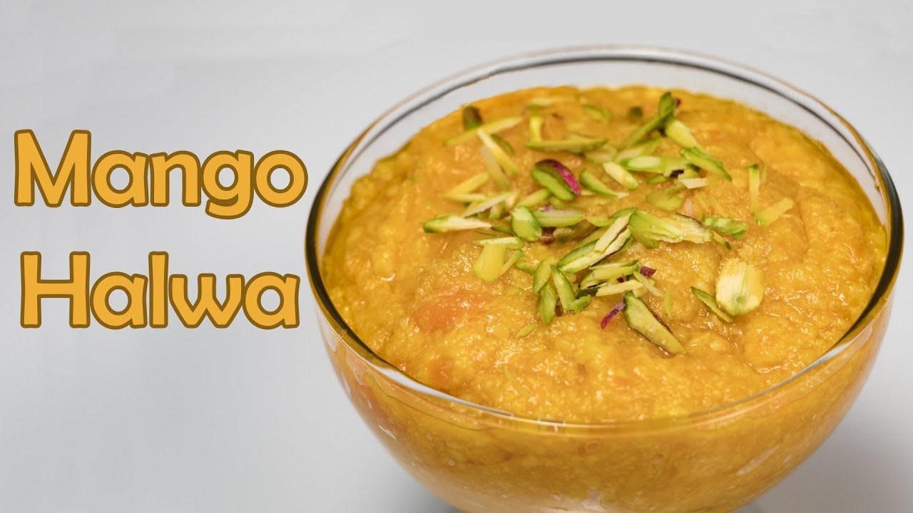 Mango Halwa Recipe How To make Easy Indian Dessert दानेदार आम का हलवा ...