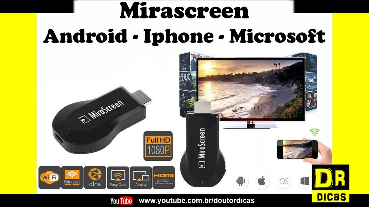 MiraScreen Android TV PT - Doutor Dicas - YouTube