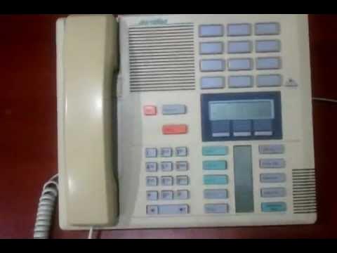 How To Change The Ring Tone On Your Norstar Meridian Phone - YouTube