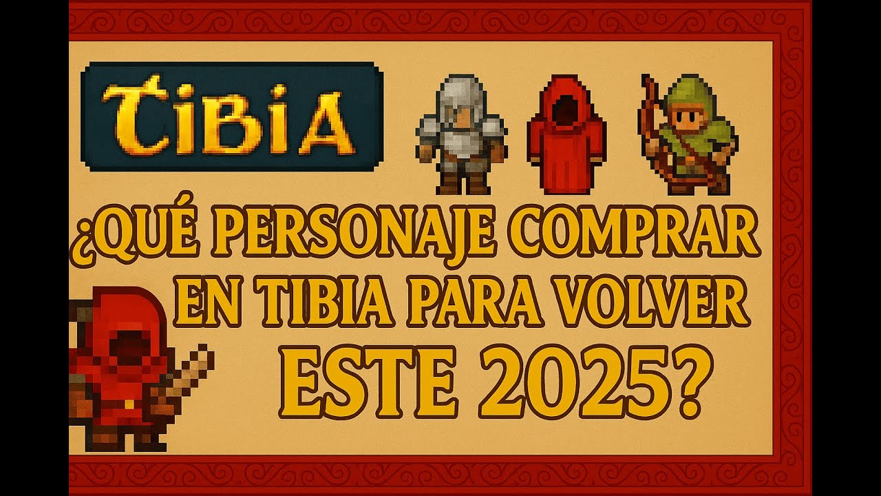 Como usar el CHAR BAZAAR de TIBIA y como elegir bien tu personaje para ...