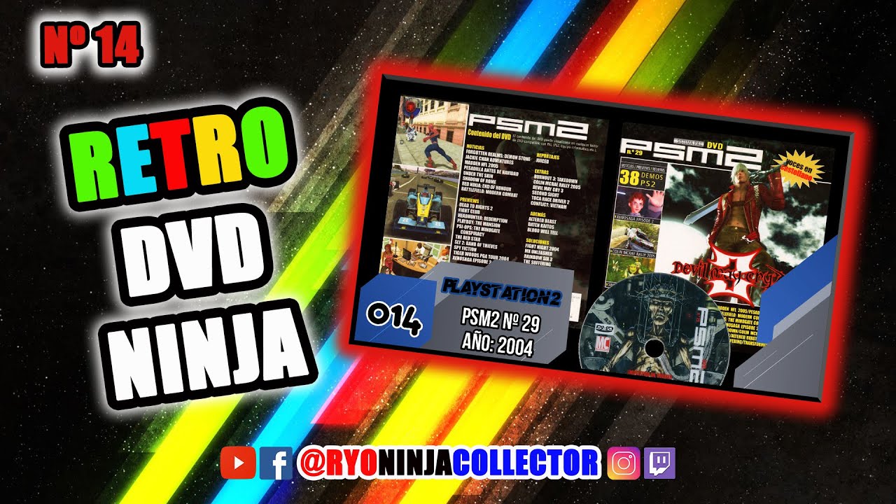 PSM2 Nº29 - DVD Promocional Playstation 2 Año 2004 - YouTube