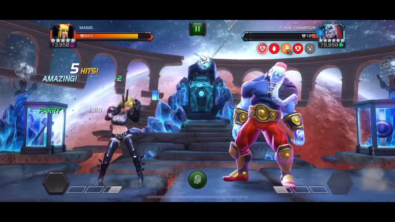 Marvel contest of Champions 6.2 Champion Boss v Magik Mcoc - YouTube