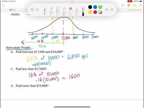 Normal Distribution Part 1 - YouTube