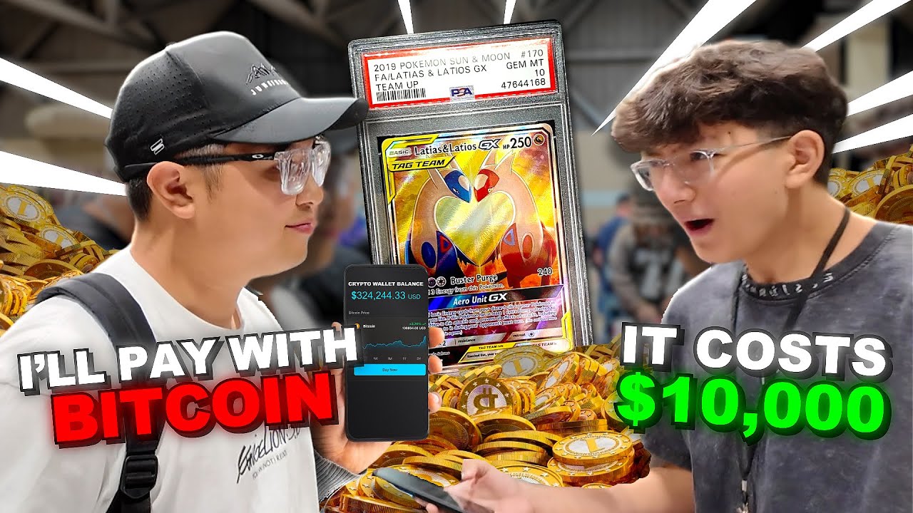 Crypto Bro Buys An Almost $10,000 Pokemon Card with Bitcoin | VENDOR ...