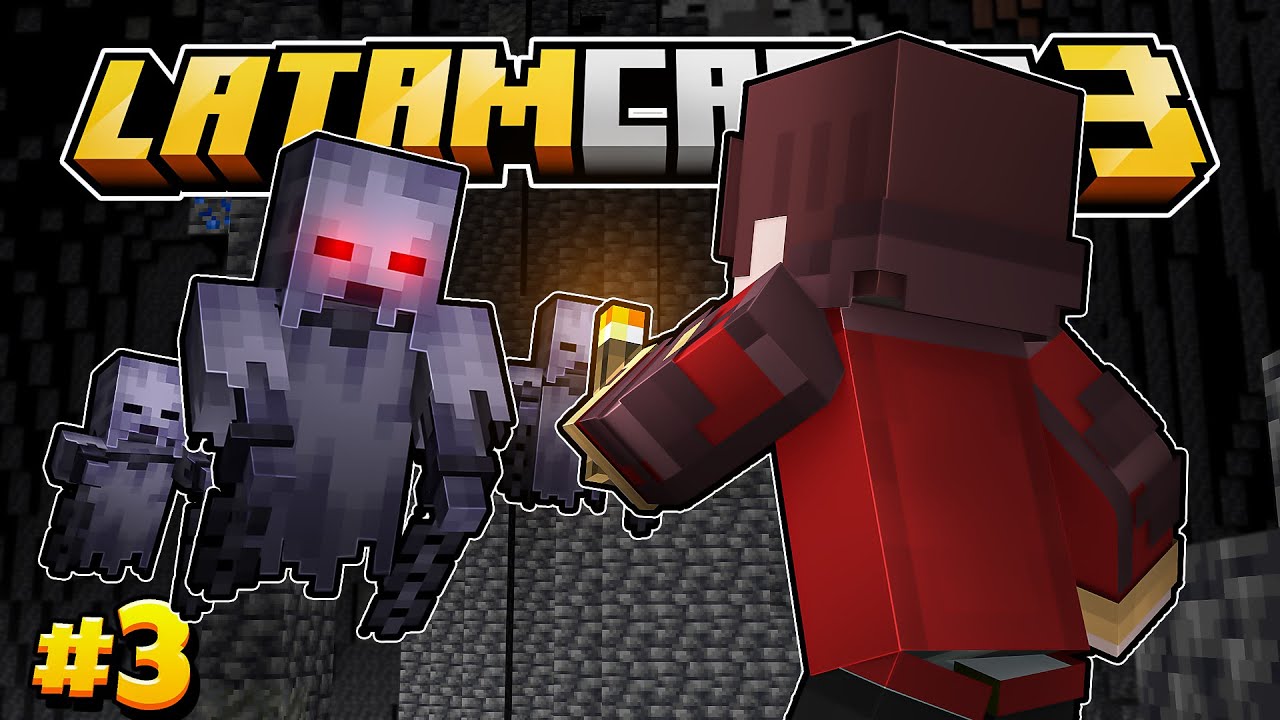 LA MEJOR CUEVA de MINECRAFT 1.18.2 | Latamcraft 3 cap 3 - YouTube