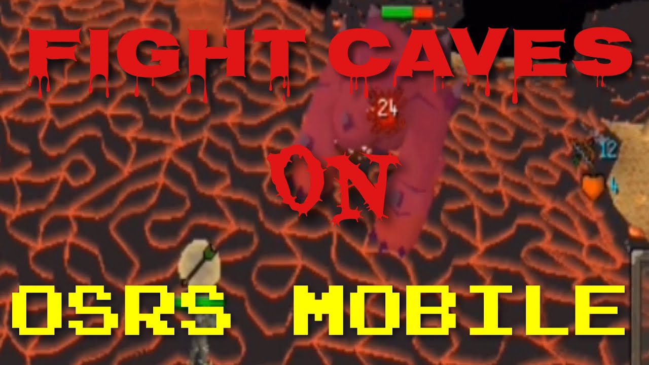 Fight Caves on Mobile (Live Commentary+Jad Fight) - YouTube