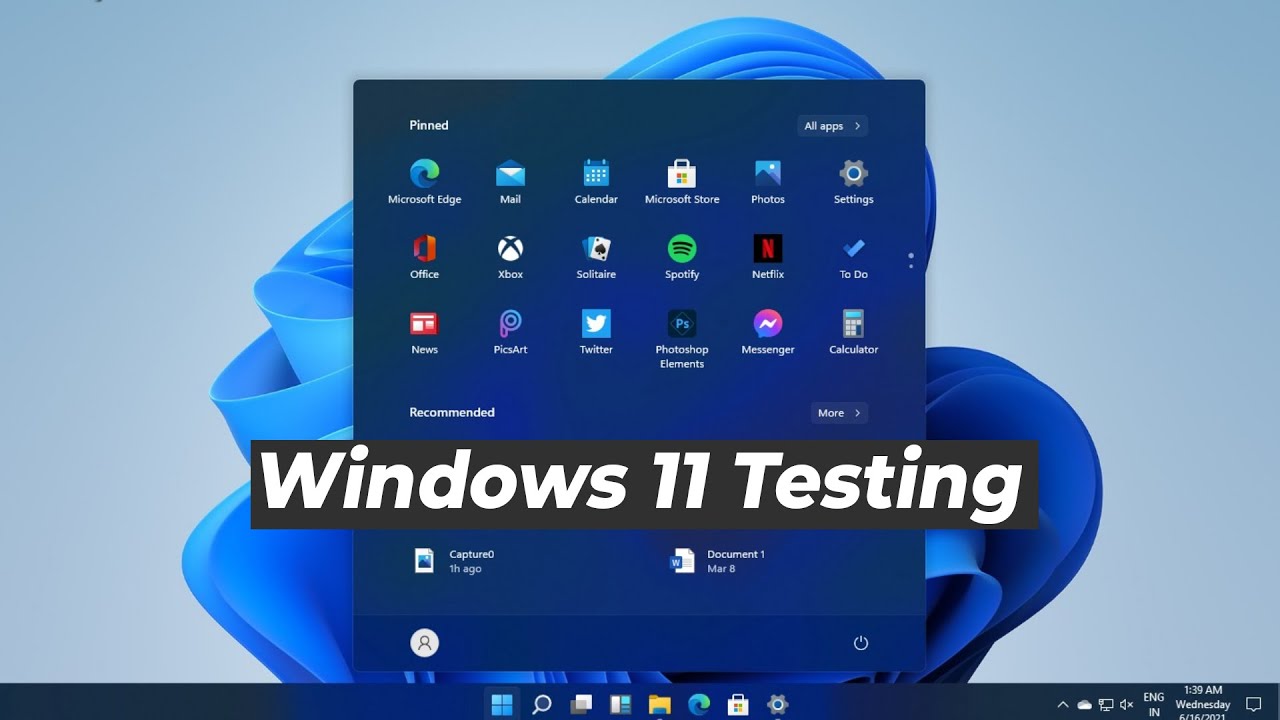 Windows 11 Testing - YouTube