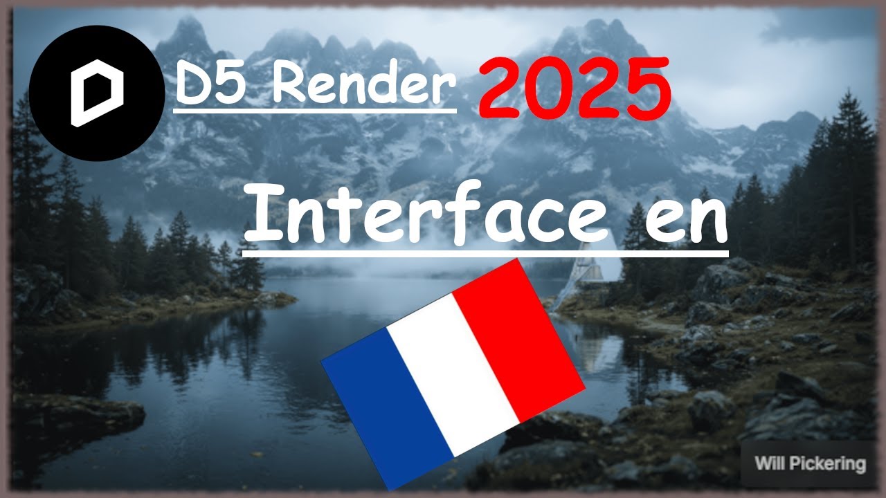 D5 Render 2025 Tuto Français - Comment mettre l'interface en FR ...