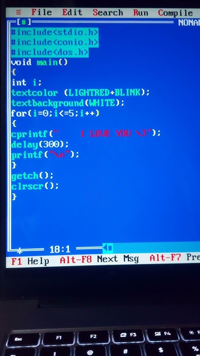 Valentines Day Special Coding 😱😱 💝💟 ️🔥💖 Love Lovecodingprogramming Codingviralpythoncpp
