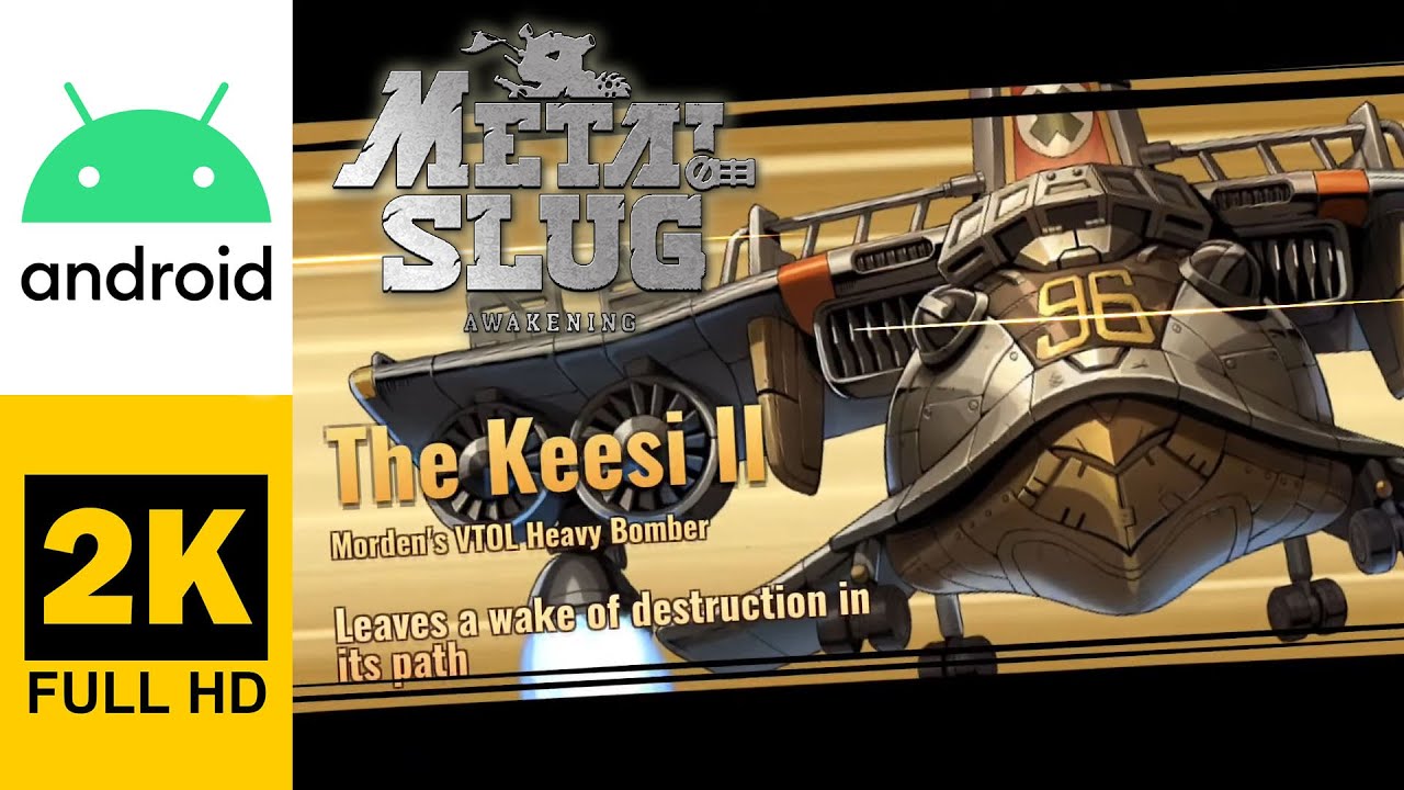 The Keesi II - Boss Fight | Metal Slug: Awakening | Walkthrough, No Commentary, Android - YouTube