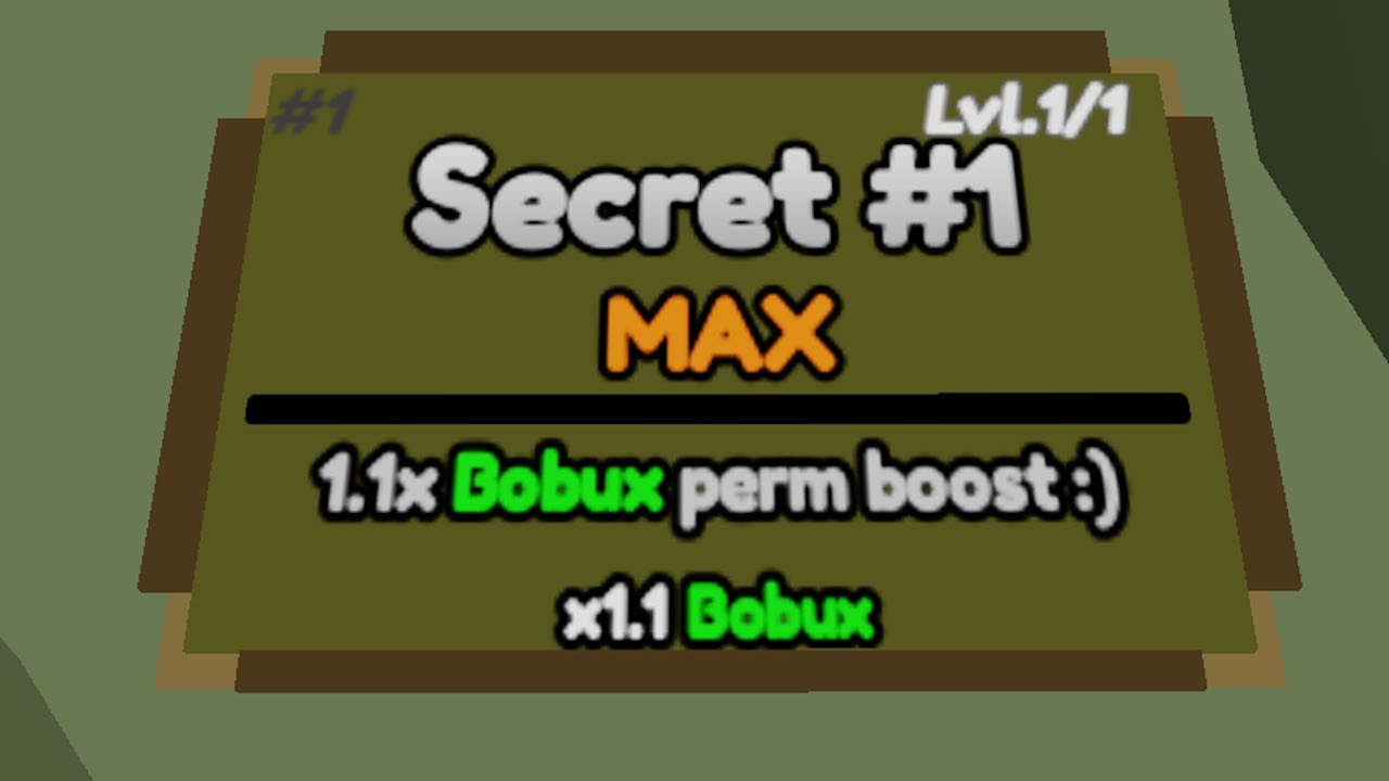 All Secret Stat/Boost Upgrade Locations in Bobux Upgrades - YouTube