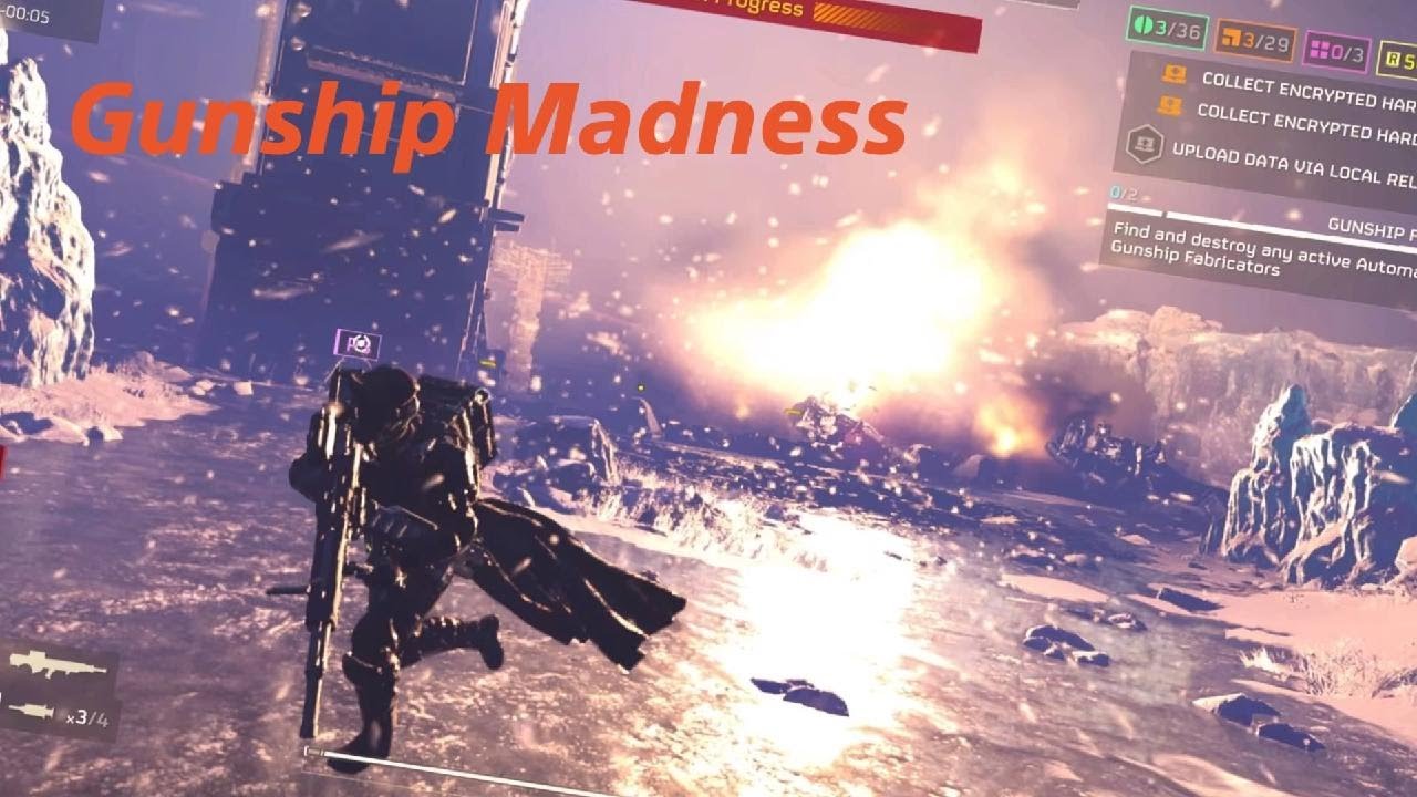 HELLDIVERS 2 - Gunship Madness - YouTube